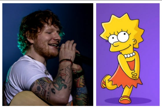Ed Sheeran saldrá en Los Simpsons