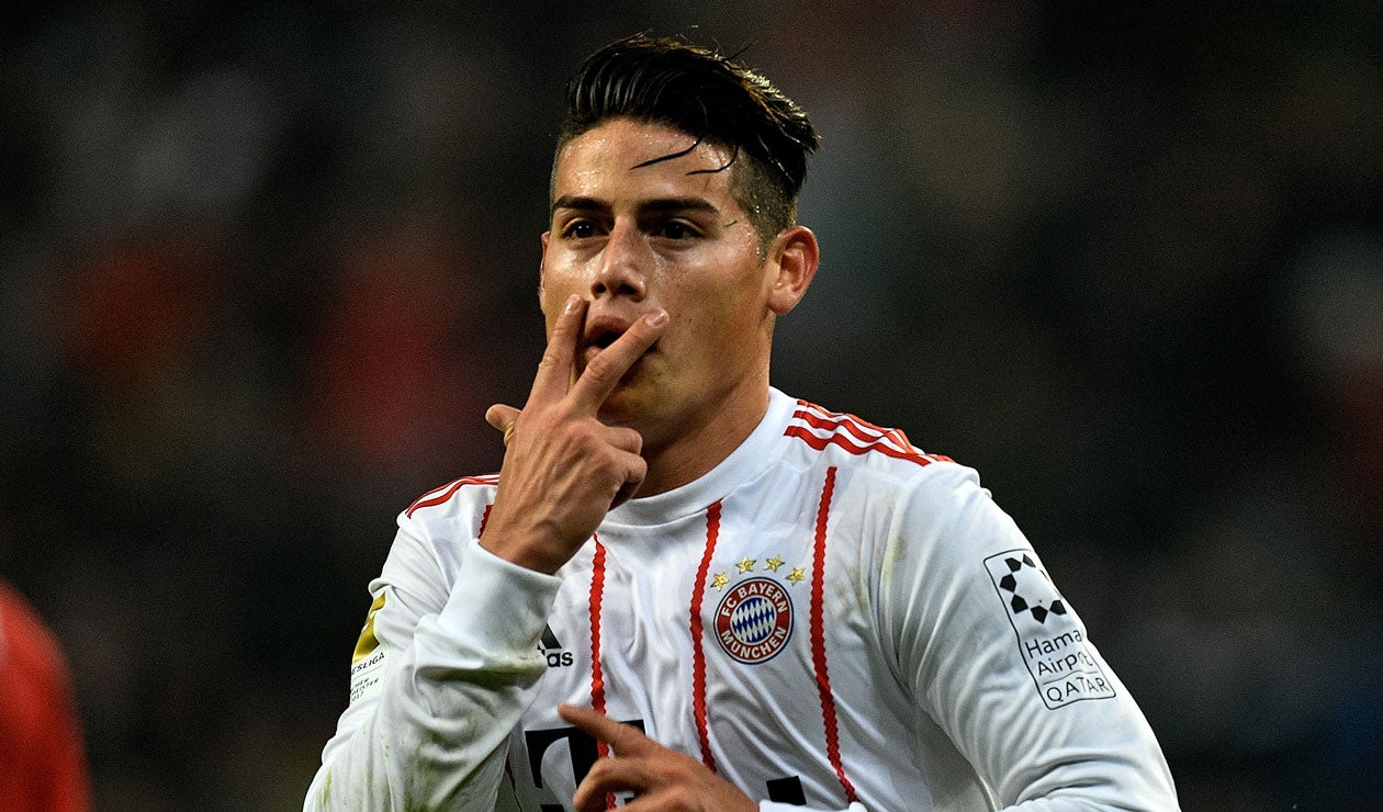 James no jugaría con Bayern Múnich en Champions