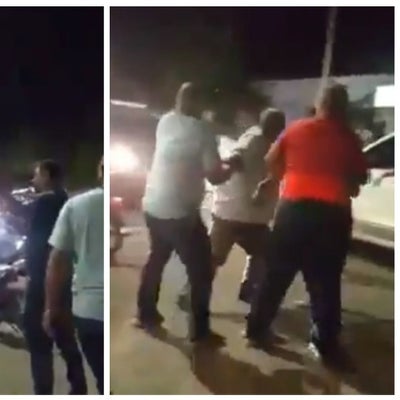 Alcalde de Codazzi protagonizó pelea en plena vía pública