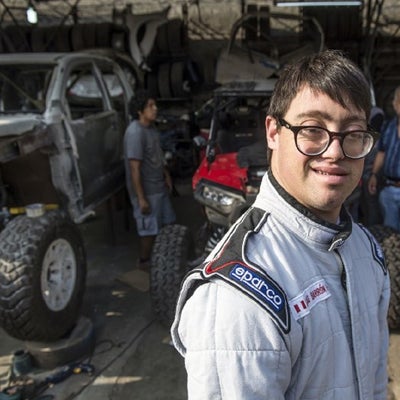 Lucas Barrón, primer participante con Síndrome de Down en el Rally Dakar