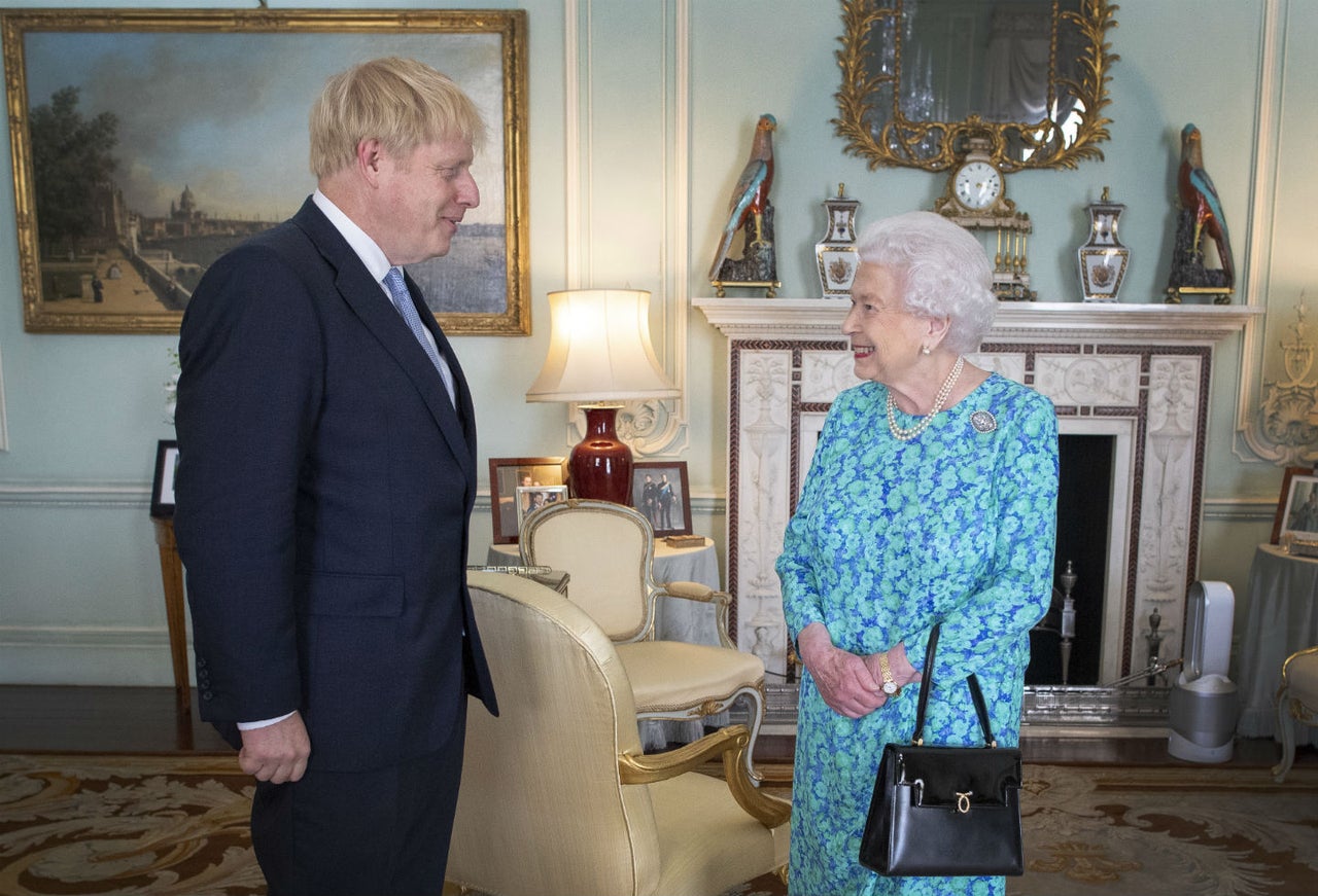 Boris Johnson se reunió con la Reina Isabel II