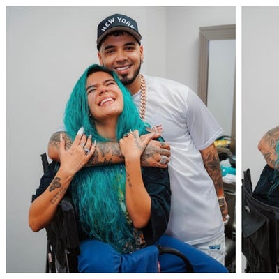 Anuel AA mencionó a Karol G en un concierto