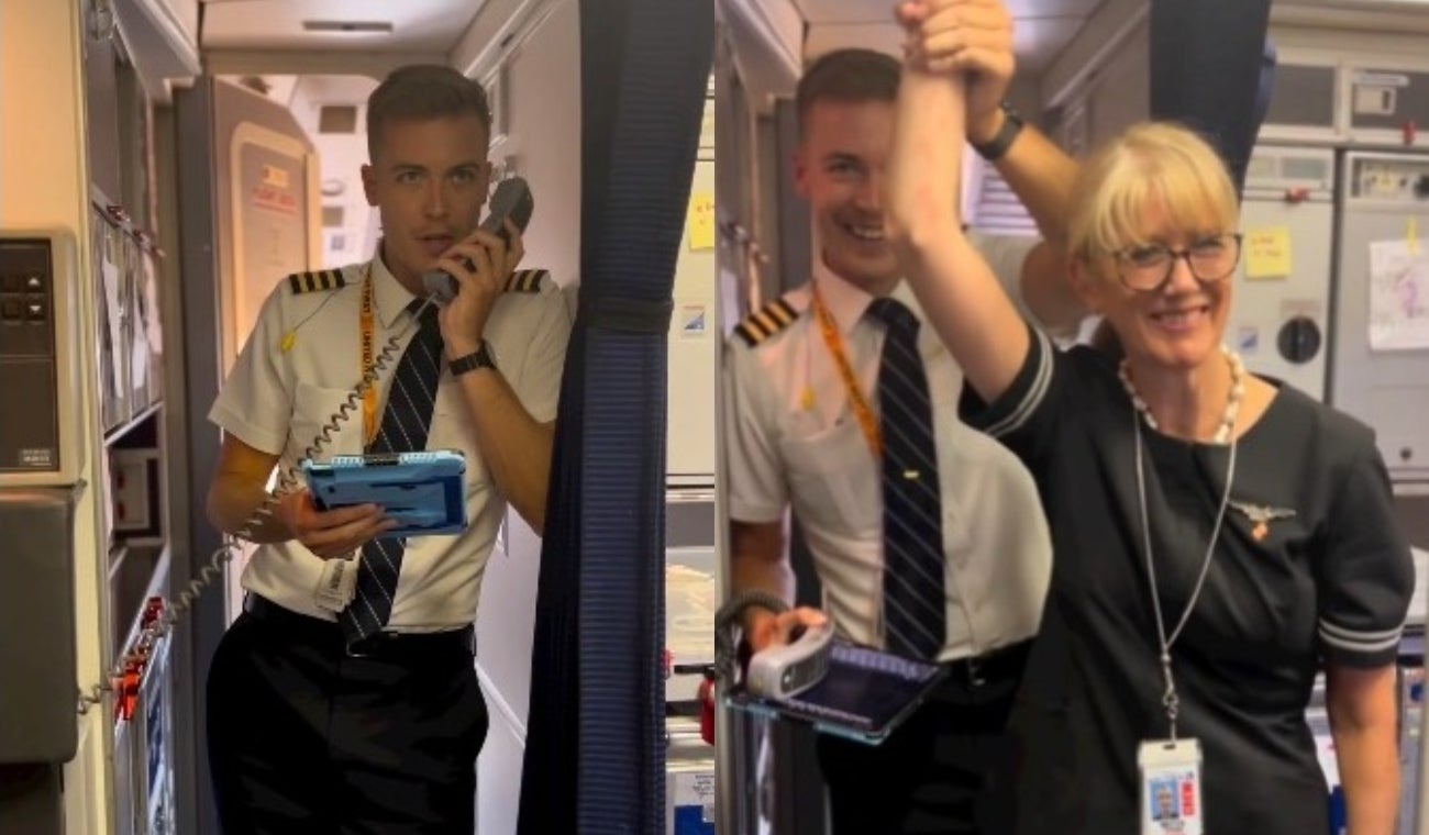 Piloto le dedica palabras a su mamá al coincidir en vuelo | La FM