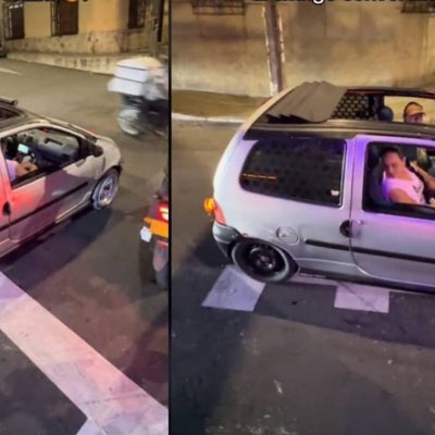 [Video] Twingo convertible sorprende en calles de Colombia