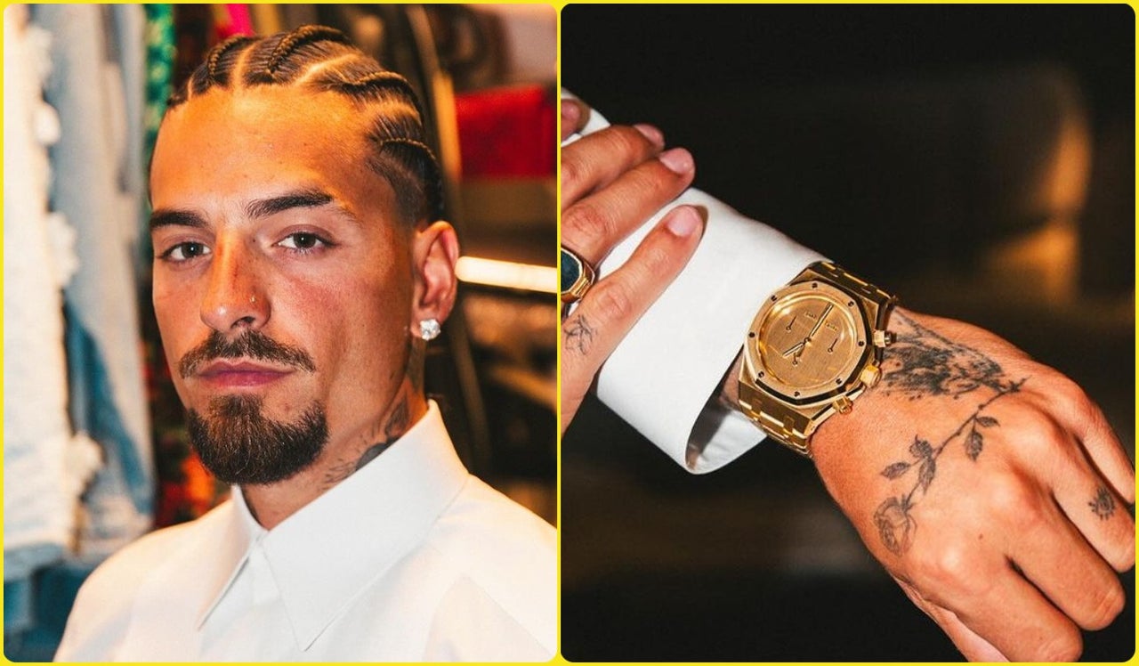 Maluma y el reloj Audemars Piguet que recibió en su cumpleaños