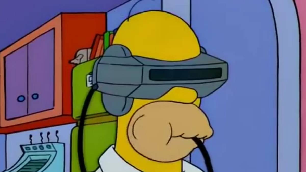 Simpsons lo predijeron: la comida virtual ya es una realidad