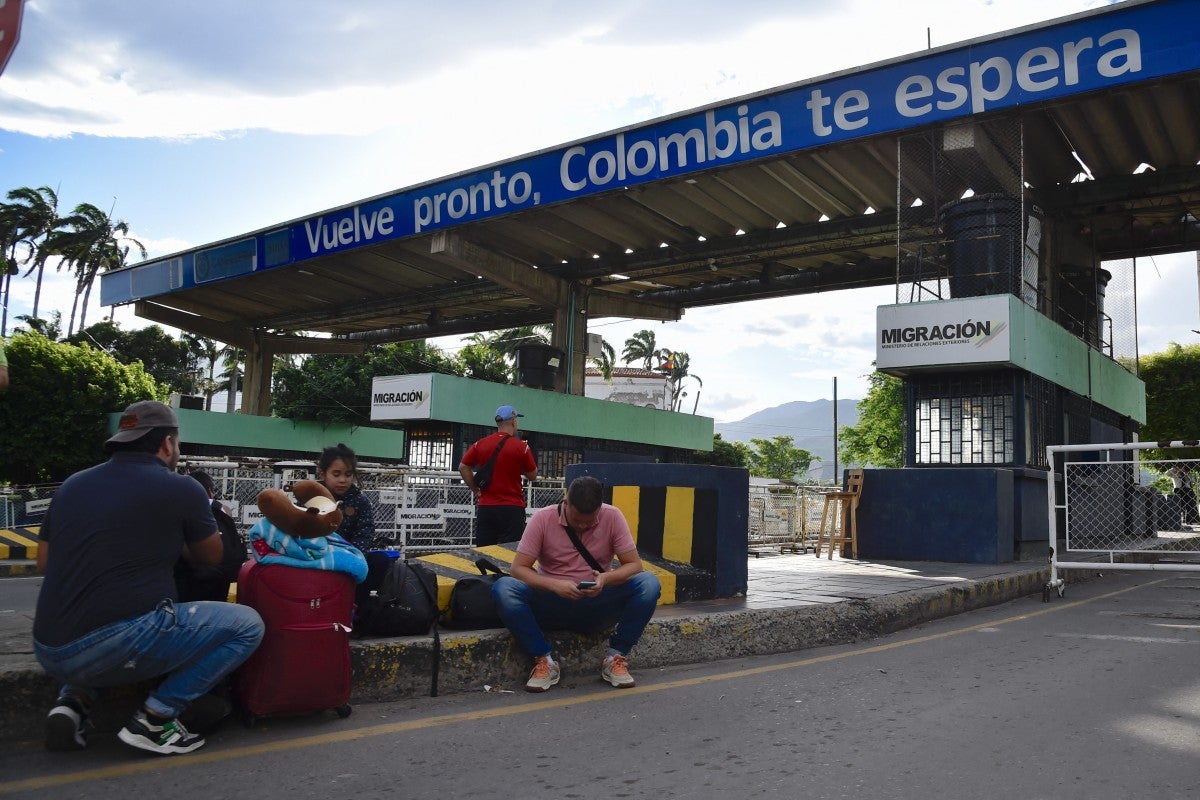 Paso fronterizo entre Colombia y Venezuela amanece cerrado