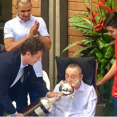 Luis Fernando 'El profe' Montoya recibió réplica de la Libertadores