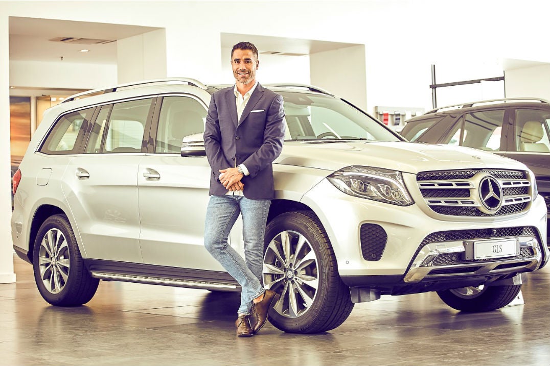 Juan Pablo Ángel, nuevo embajador de Mercedes-Benz
