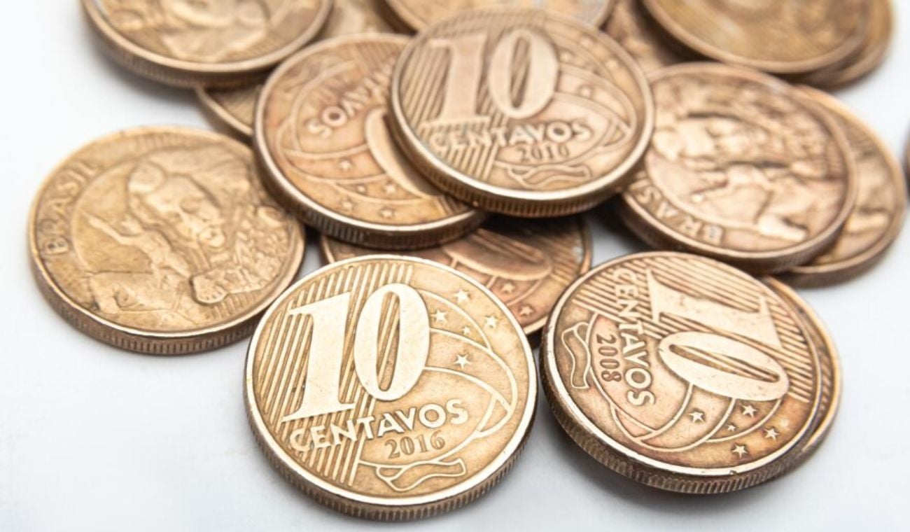 10 Monedas De Diez Centavos