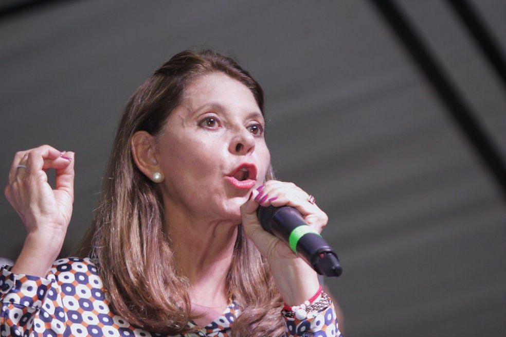 Marta L. Ramírez responde a Macías sobre ampliar periodo presidencial