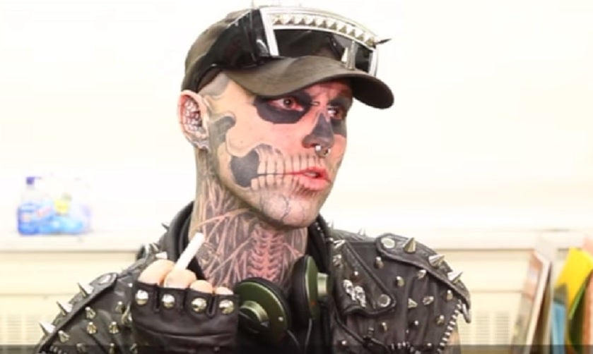 El poema vudú en el que 'Zombie Boy' habló de muerte y locura