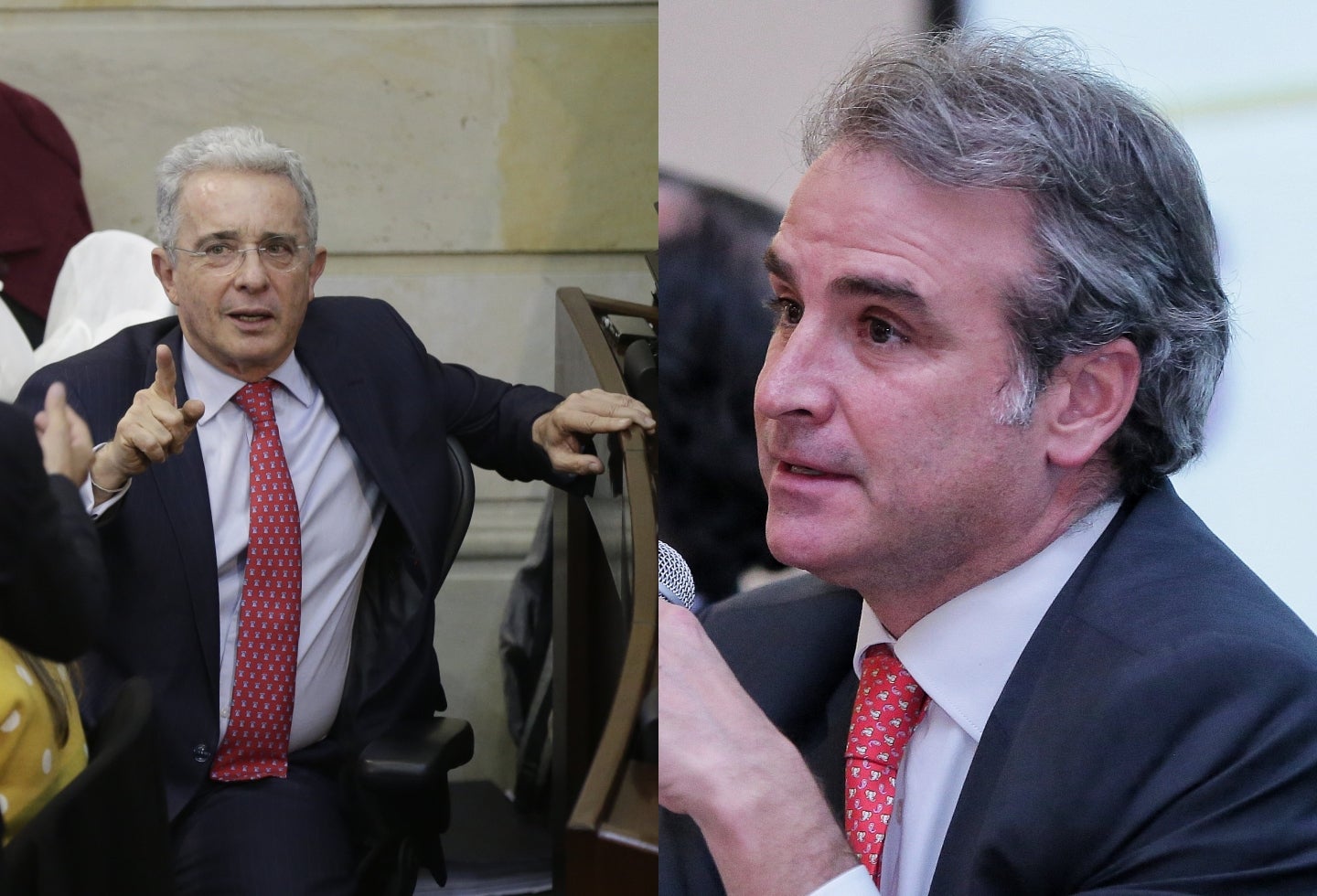 Uribe y Pablo Felipe Robledo se enfrentan por los Nule