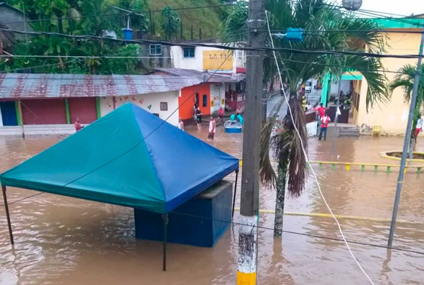Lluvias e Inundaciones en Chocó dejan más de cinco mil damnificados