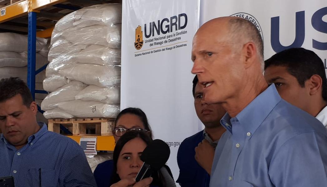 Nicolás Maduro es un matón, afirma senador Rick Scott