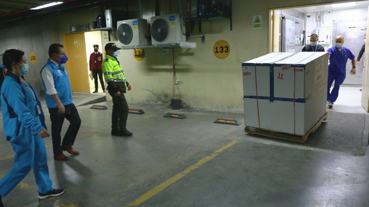 Coronavirus en Colombia: llegan 591.000 dosis de AstraZeneca