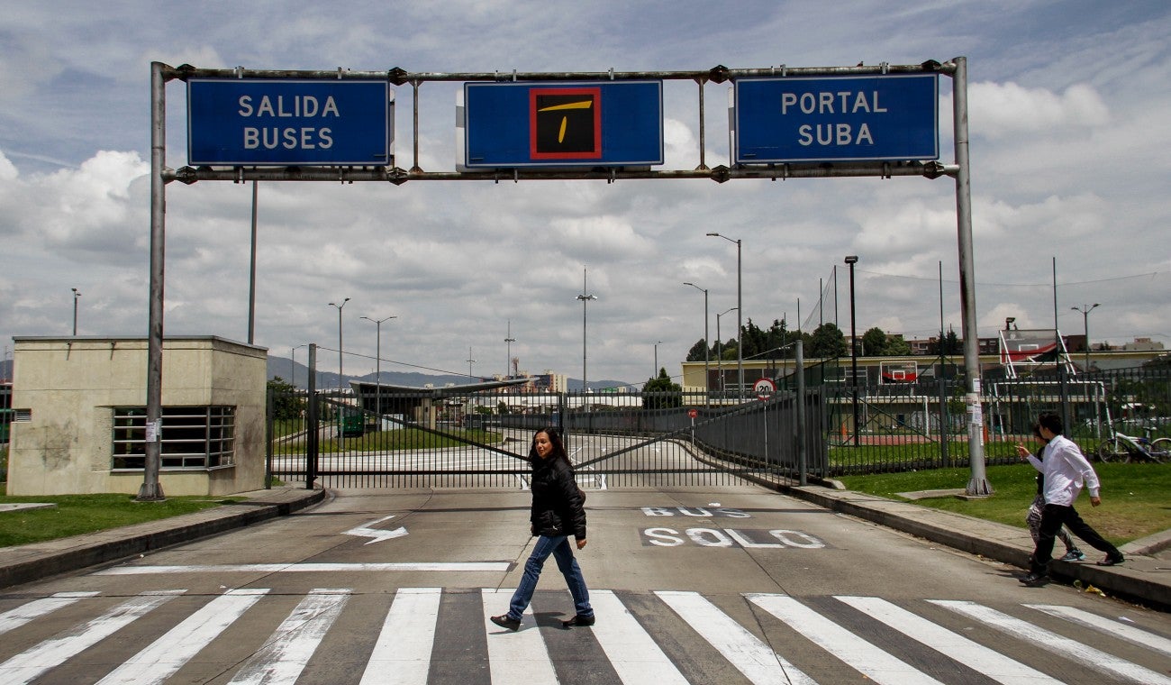 Protestas en Bogotá: Portal Suba y algunas estaciones de cerradas