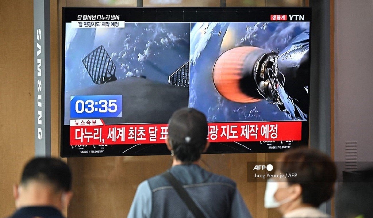 Danuri entró con éxito en la órbita de la Luna