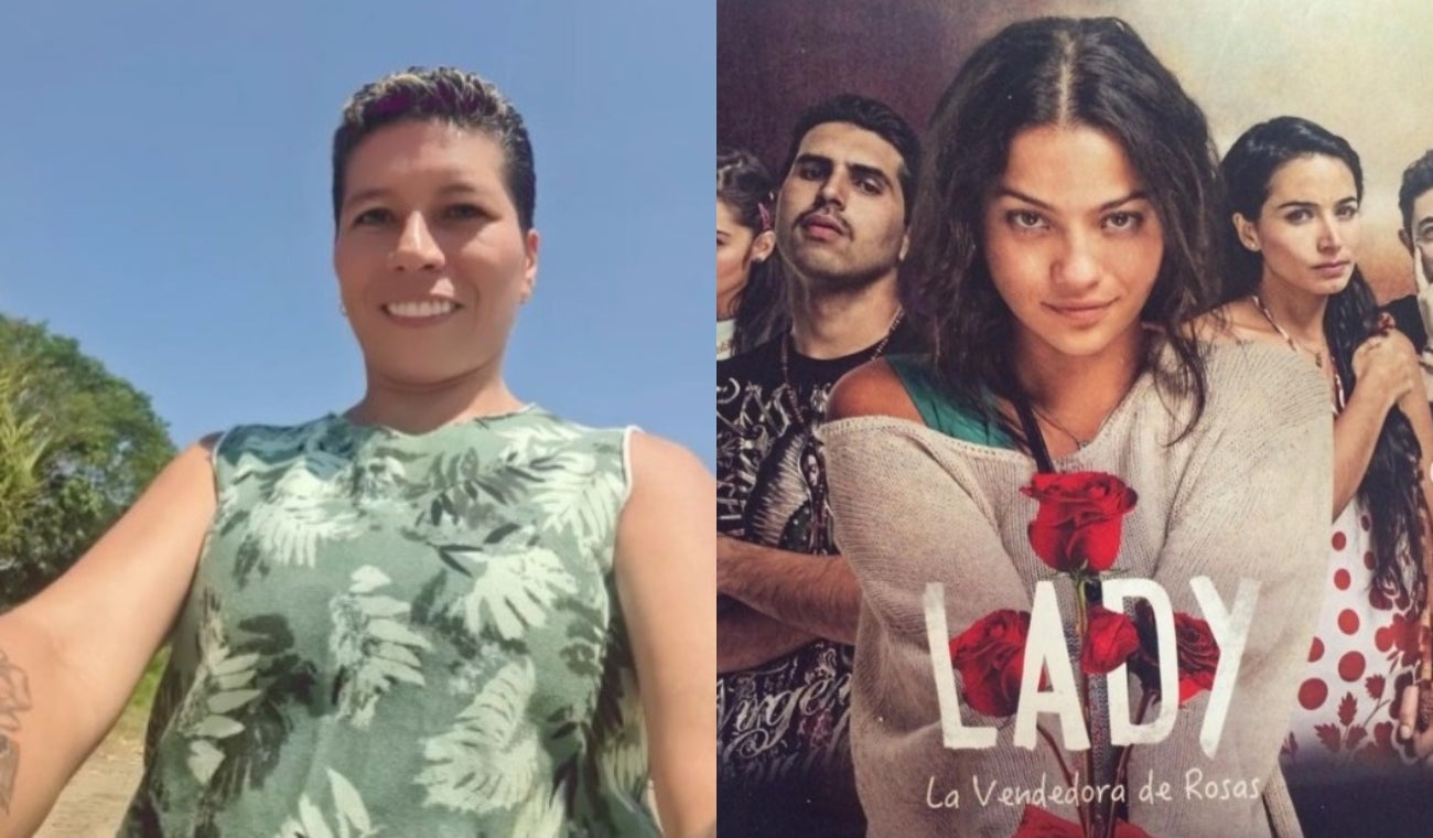 'Lady, la vendedora de rosas': Actriz y la Lady real en foto