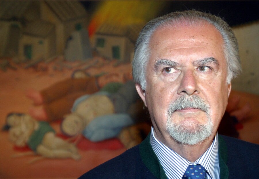 Fernando Botero y obras que hizo de muerte de Pablo Escobar