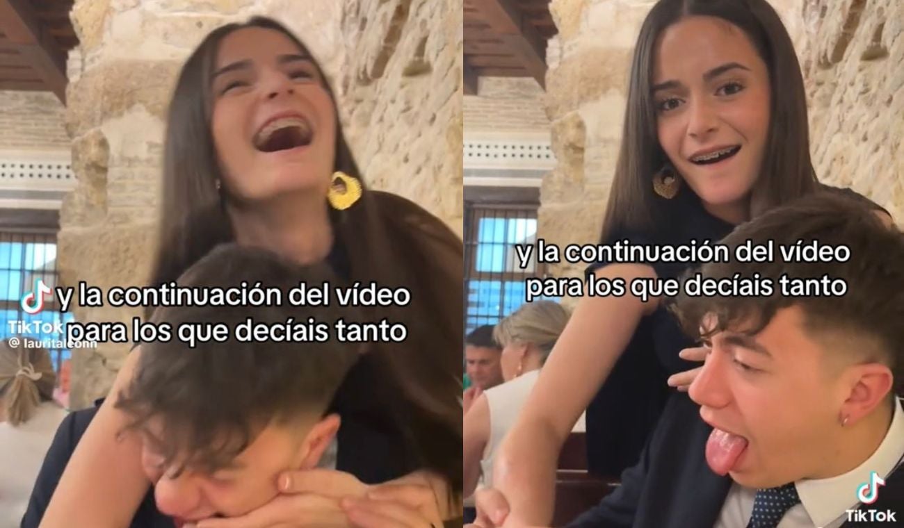 Tik toker publica un vídeo de su novio con su hermana