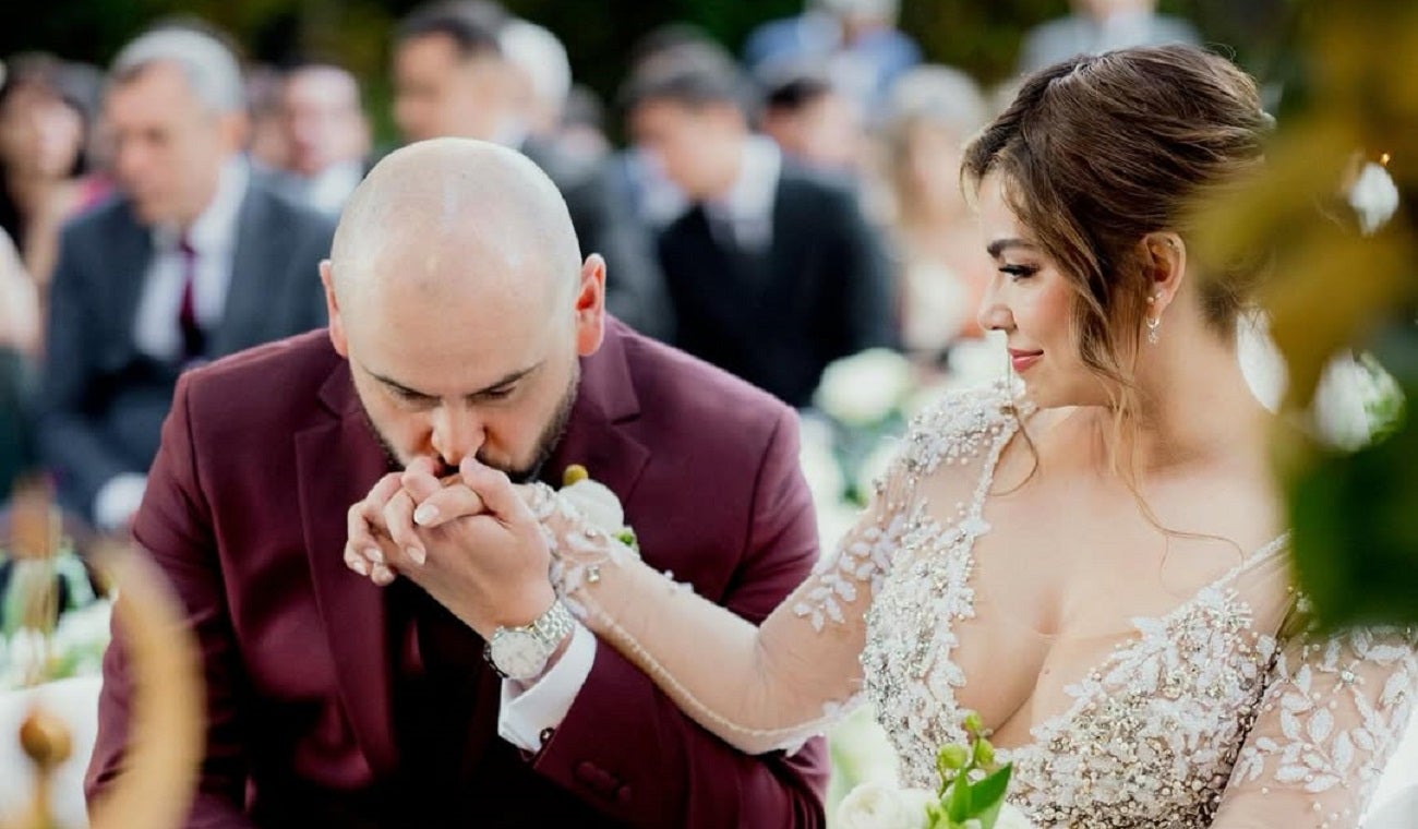 BODA de LISS PEREIRA y RICARDO QUEVEDO: primeras fotos