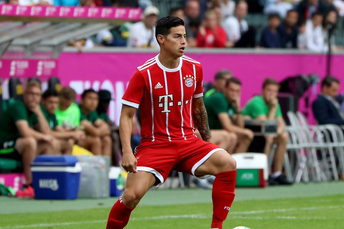 James tras su debut con el Bayern: las sensaciones fueron buenas
