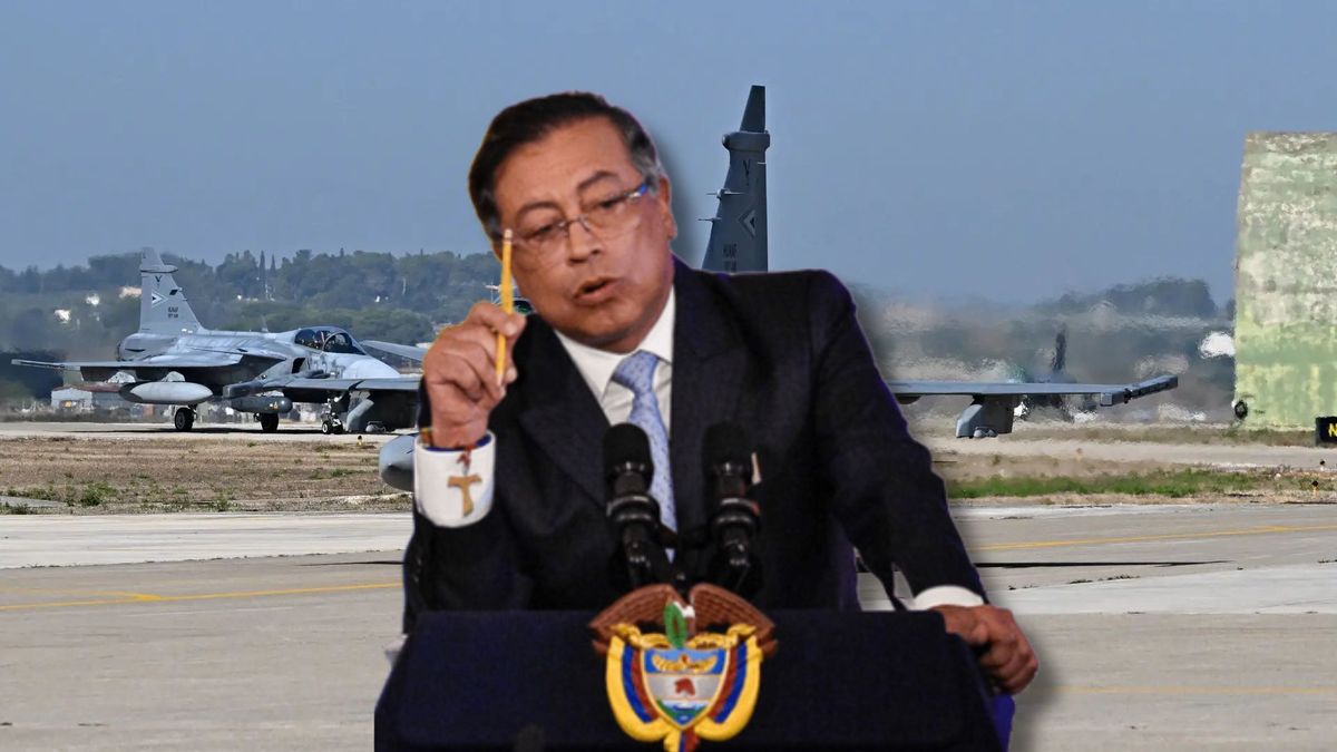 Petro deslegitima rumores de comisiones por aviones Gripen