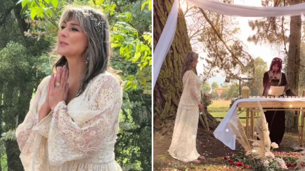 Silvia Corzo reveló por qué hizo una ceremonia para casarse consigo ...