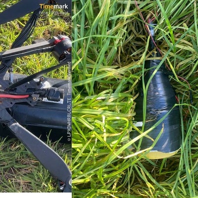 ¿Cómo es el dron con explosivos hallado cerca de El Dorado?