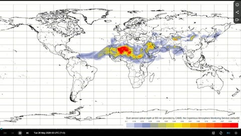 Ideam alerta por llegada de polvo del Sahara a Colombia