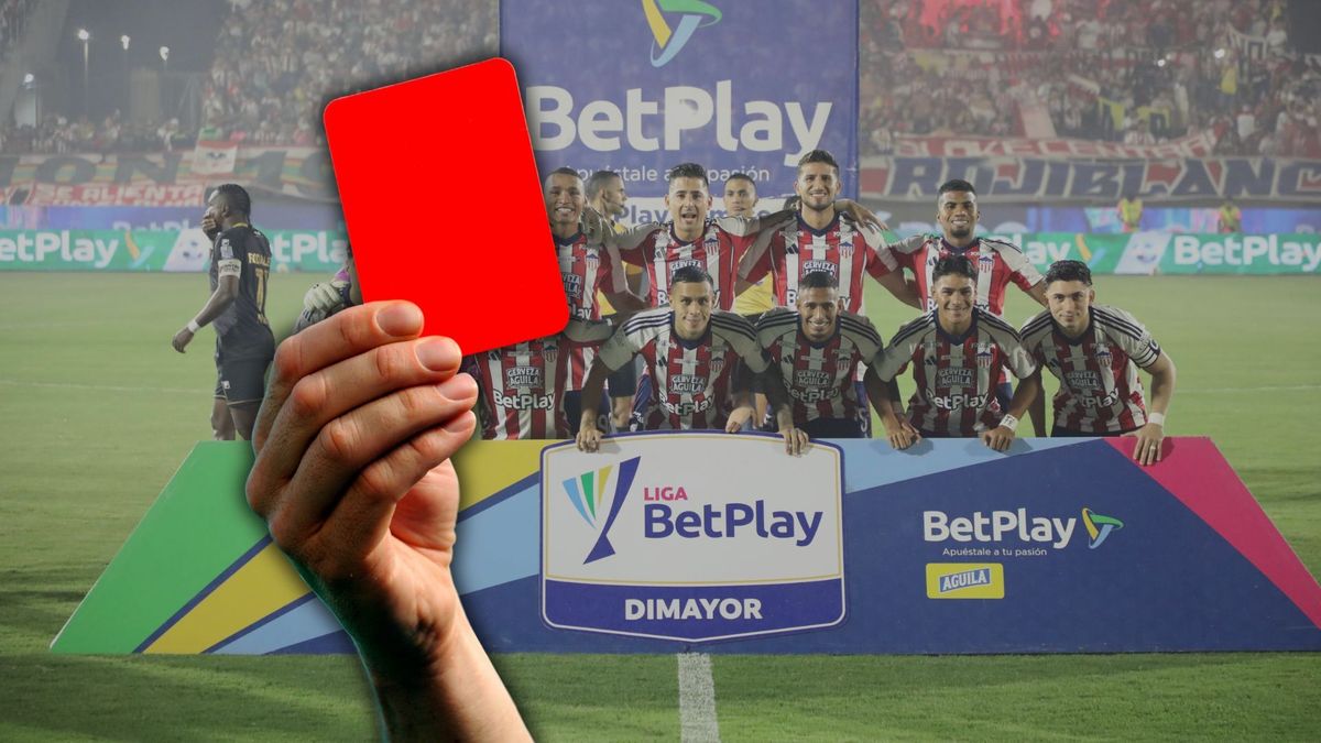 Liga BetPlay: la liga con más tarjetas rojas por partido