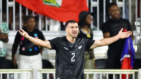 Así le fue a Tim Payne en el partido Nueva Zelanda-Haití