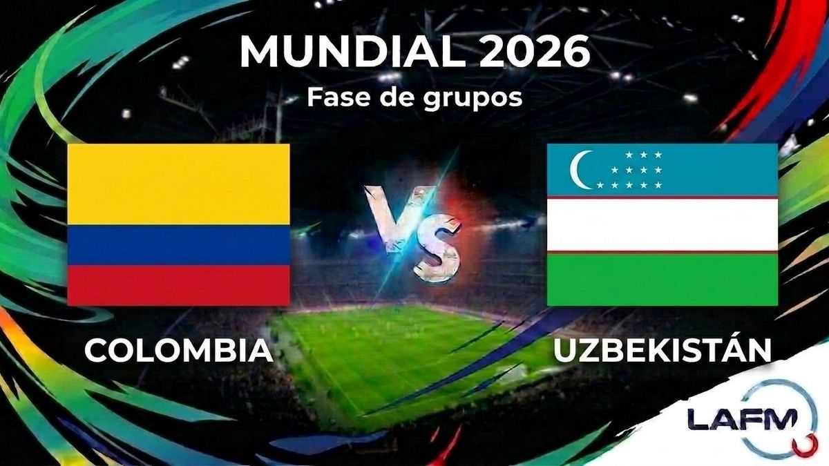 EN VIVO Colombia - Uzbekistán, Mundial 2026: minuto a minuto